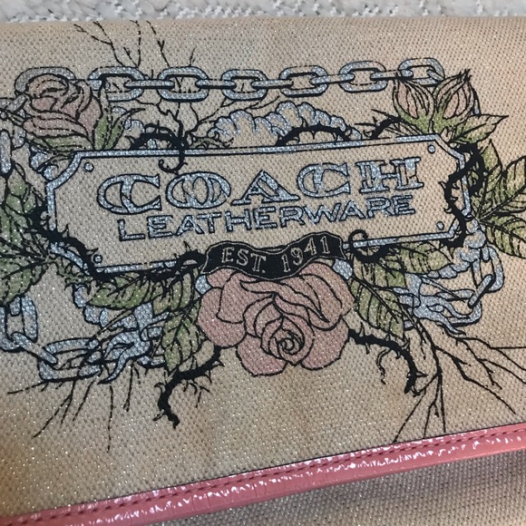 Coach | Bags | Rare Coach Tattoo Foldover Clutch | Poshmark